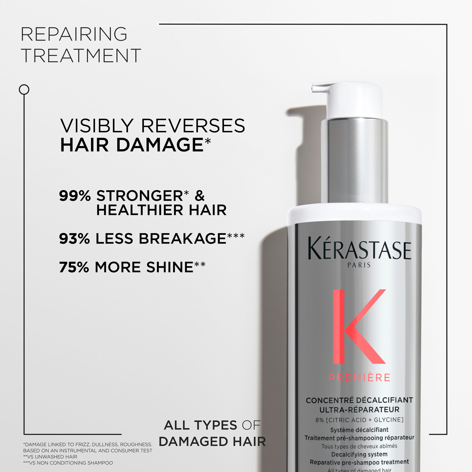 Concentré Décalcifiant Ultra-Réparateur Pre-Shampoo | Kérastase