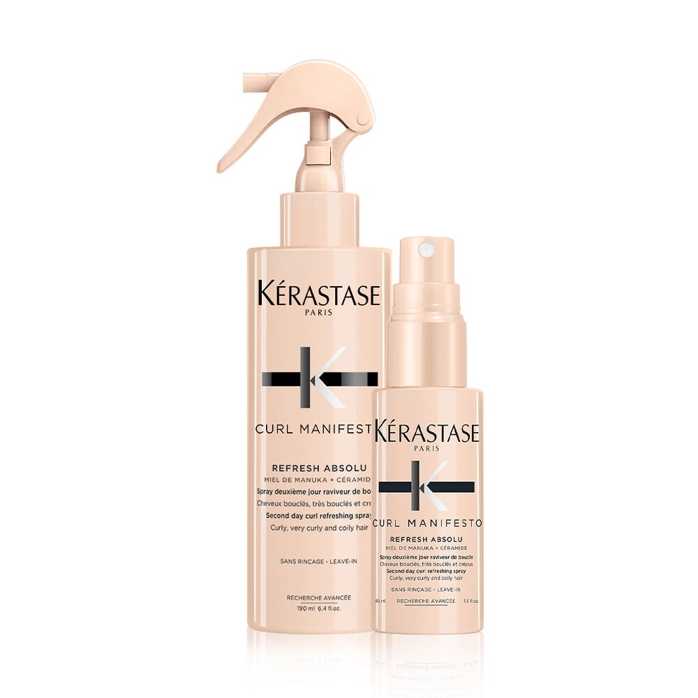 Curl Manifesto Restyling Spray Duo Set For Curly Hair | Kérastase